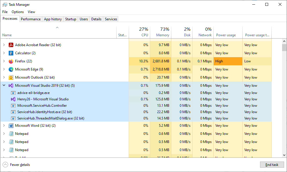 Recurring Visual Studio -> Exception from HRESULT: 0x80040200 - Intel Communities