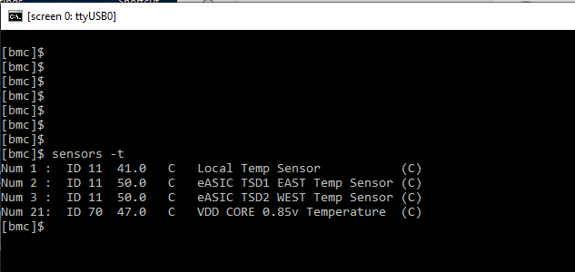How to get Intel ACC100 temperature - Intel Community