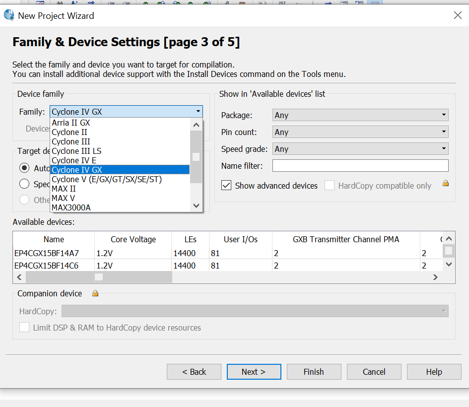 How to add Stratix-IV device family on Quartus-ii-web-edition - Intel ...