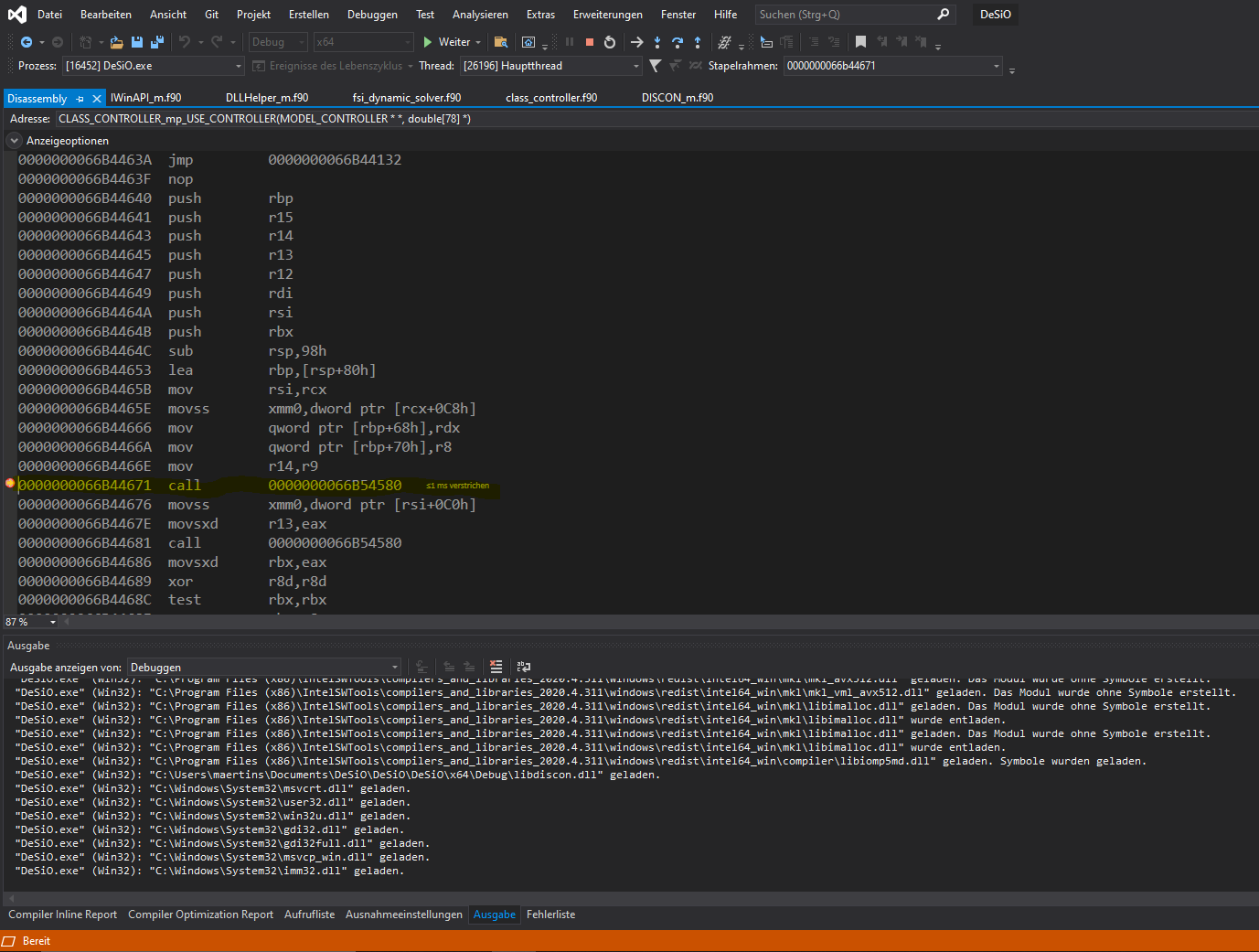 Calling a Fortran DLL in a Fortran poject - Intel Community