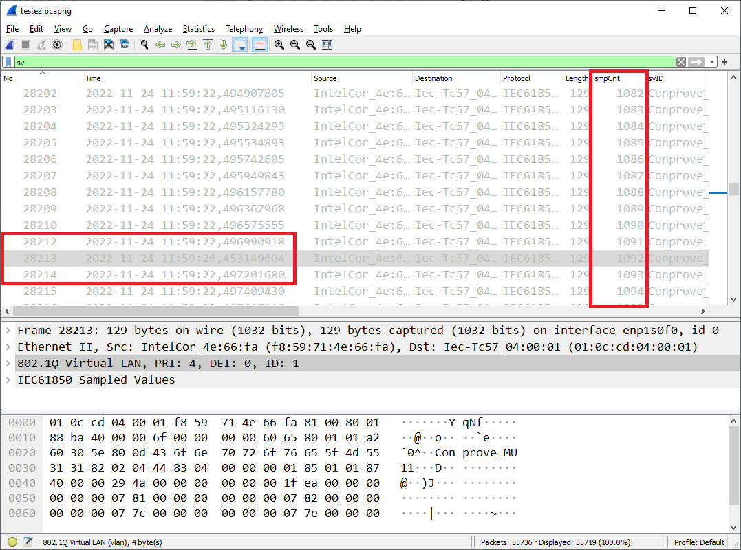 Problem with hardware timestamp on X550 (Intel Ethernet 10G 2P X550-t Adapter) - Intel Community