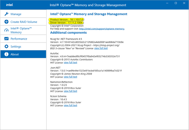 Intel Optane Memory and Storage Management - Storcli - Intel Community