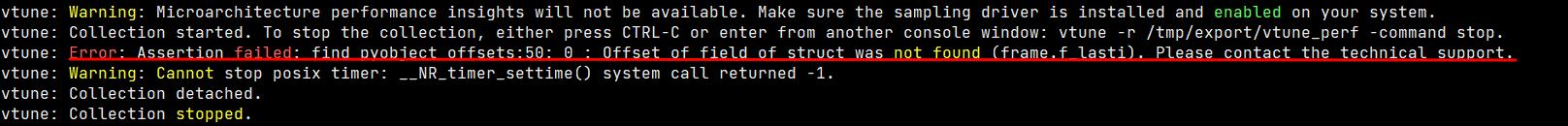 VTune Profiler Python support - Intel Community