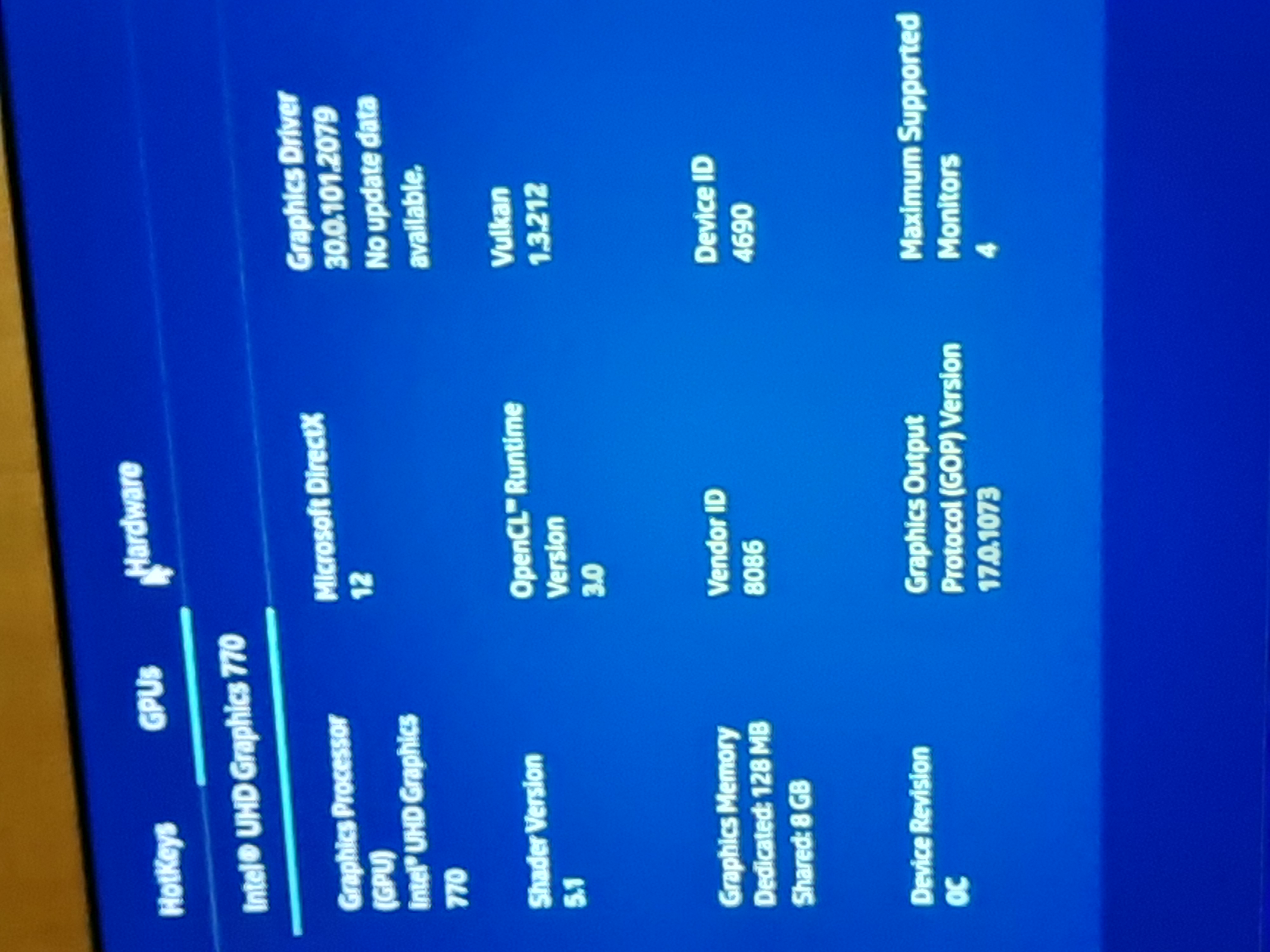 Solved: Intel UHD Graphics 770 HDR - Intel Community