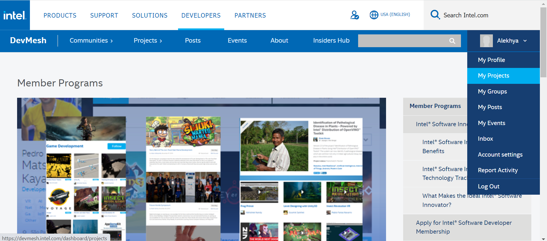 Solved: How to add collaborators to my project at Intel DevMesh? - Intel Community