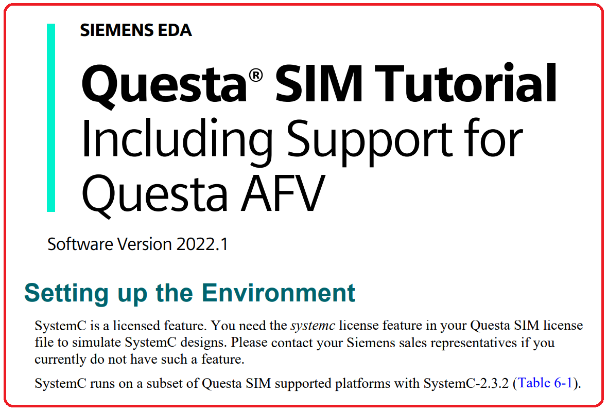 systemc license for SystemC designs in Questa SIM - Intel Community