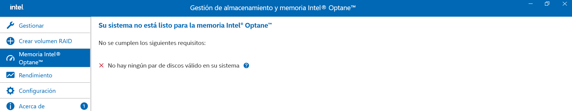 Solved: Alleged problem with Intel Optane memory (Invalid Disks) SSD - Intel Community