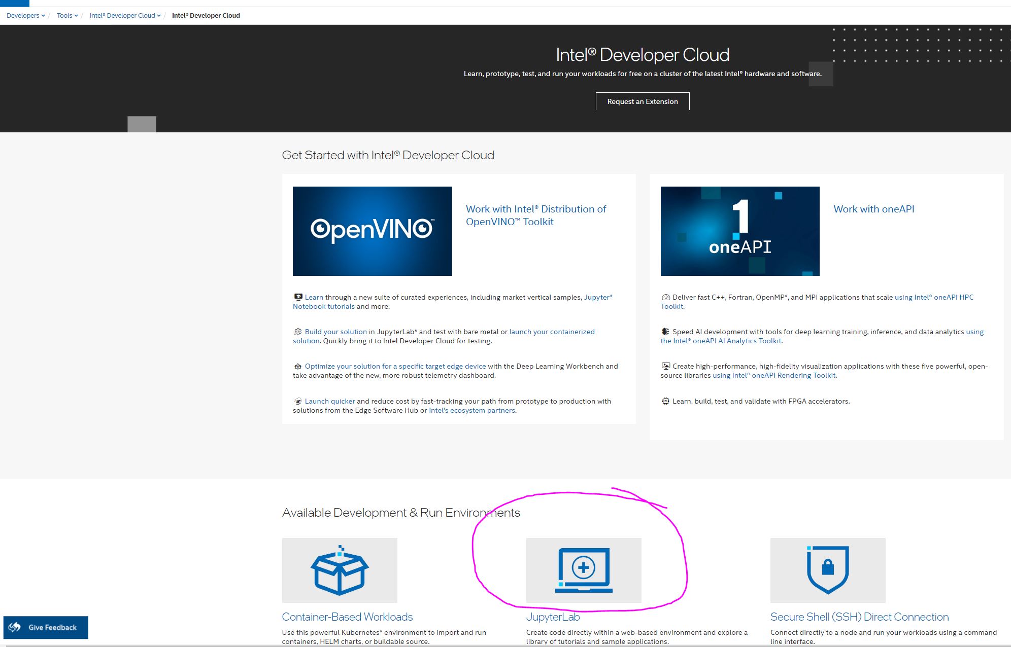Solved Stuck In A Loop When Trying To Launch Jupyter From Devcloud Intel Communities