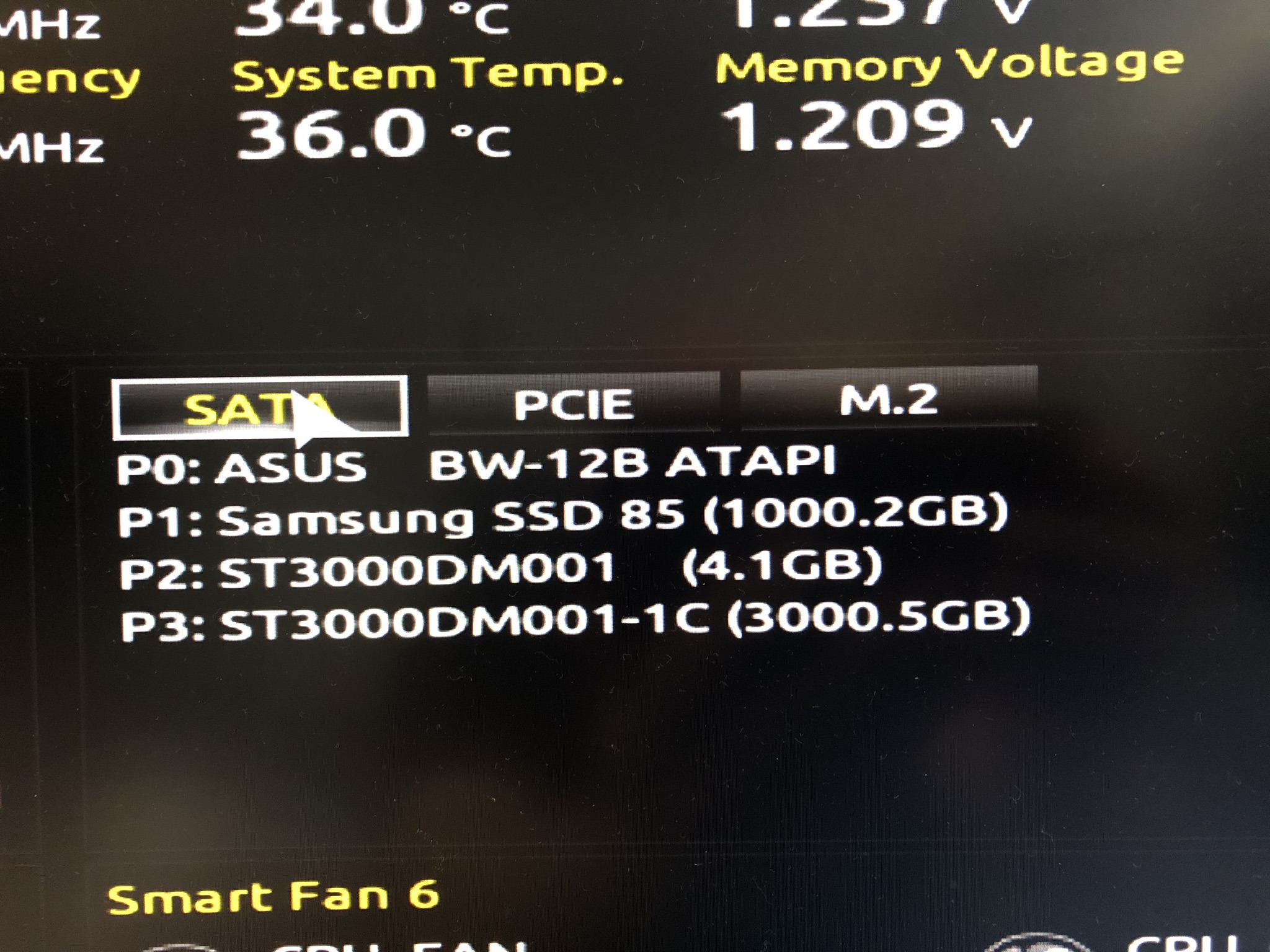 Boot error "abnormal status reported by rapid storage technology uefi ...