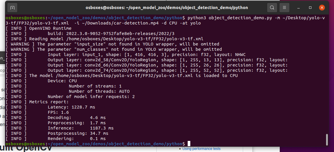 OpenVINO Object Detection Python demo bad results - Intel Community