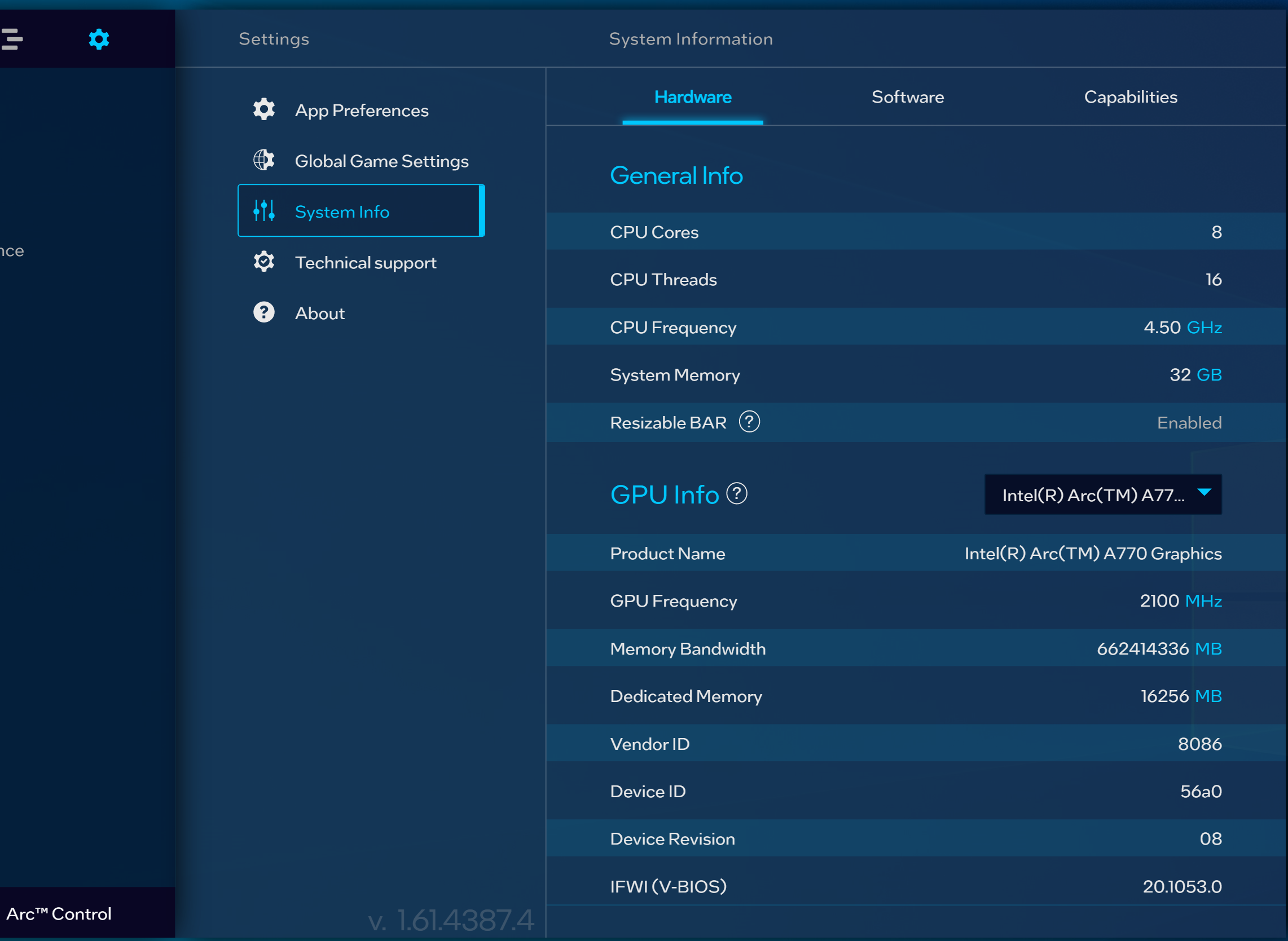 Intel ARC A770 on Ubuntu 22.04 LTS showing up as PCIe Gen1 x1 - Intel Community
