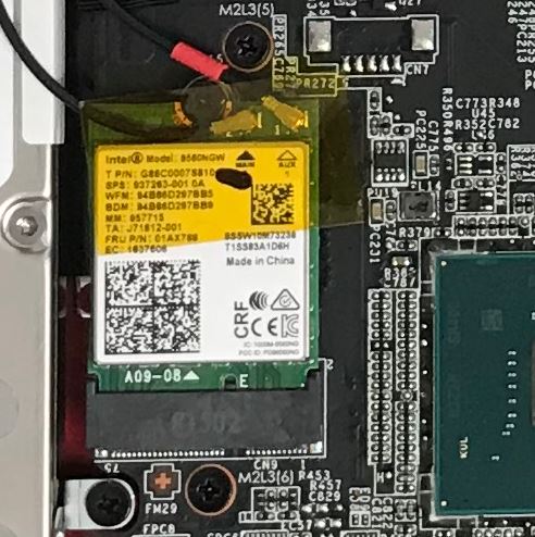 Upgrading from Intel® Wireless-AC 9560NGW to AX210NGW - Intel Community