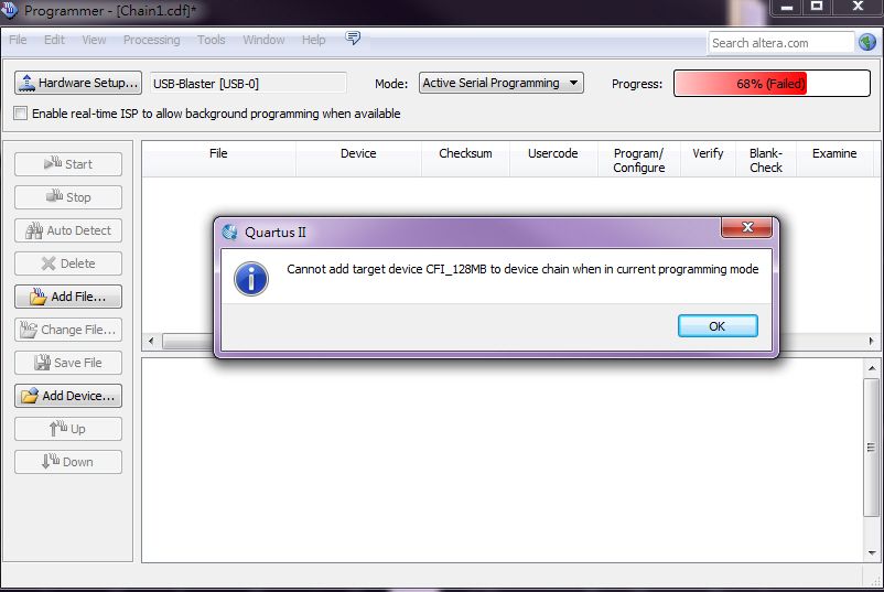 AS/JTAG mode by using file type pof , how to connect the MSEL[2:0]? - Intel Community