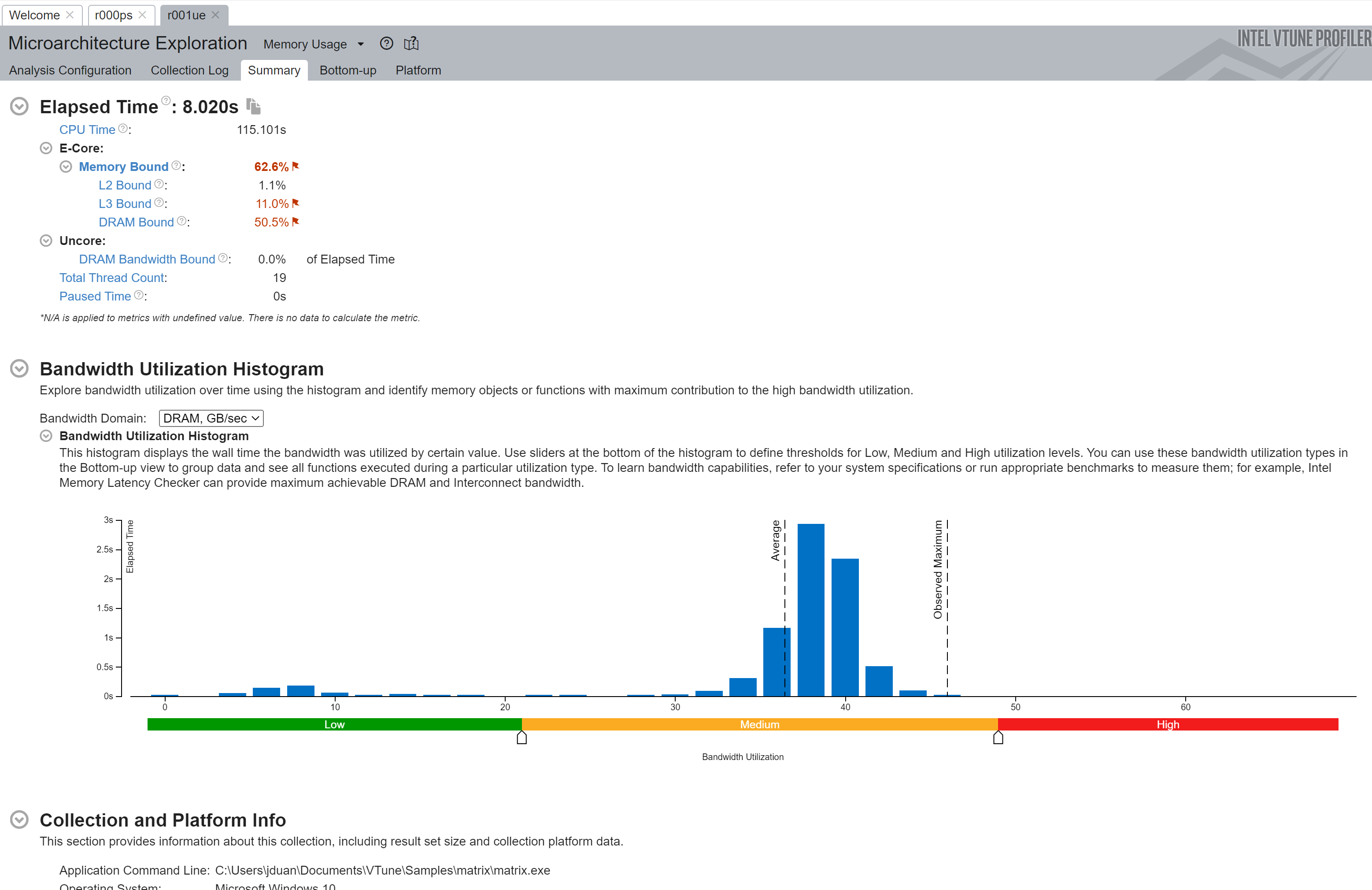 No µPipe in VTune 2023 - Intel Communities