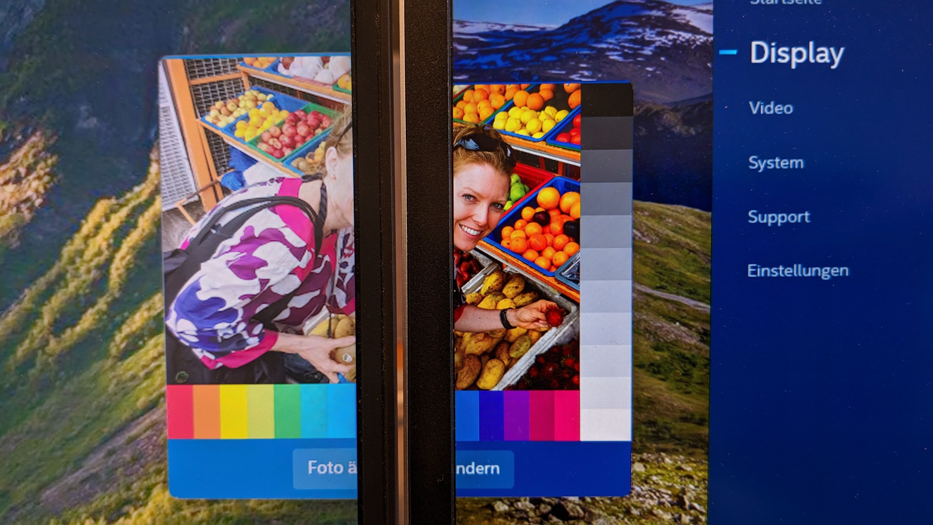 LG gram display looks like behind fog - Intel Community