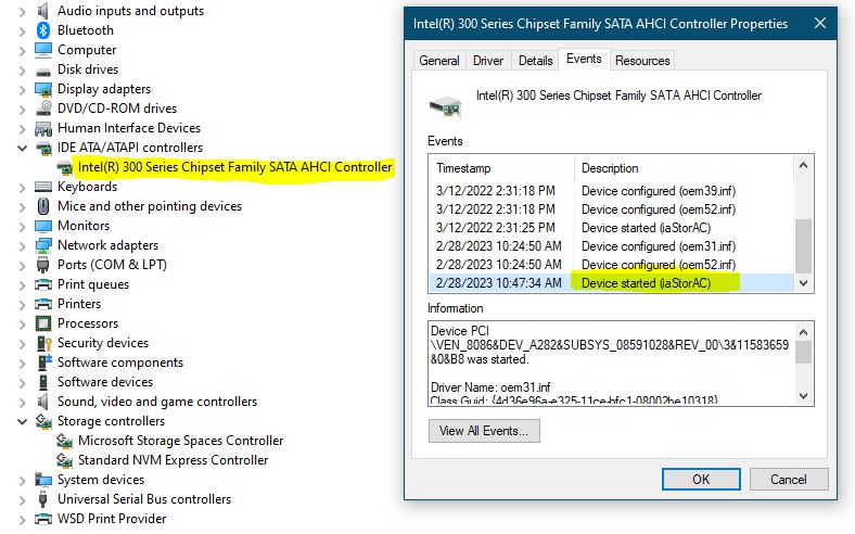 Solved: RST / Otane Memory & Storage Mgmt Component driver(s) - Intel ...