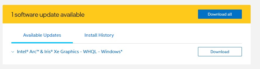 Unable download - Intel Communities