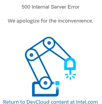 Internal server error - Intel Community