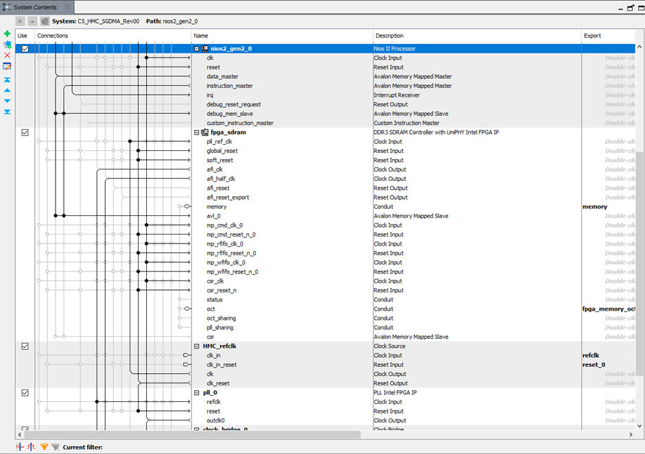 Interfacing Nios II and HMC on Cyclone vGT - Intel Community