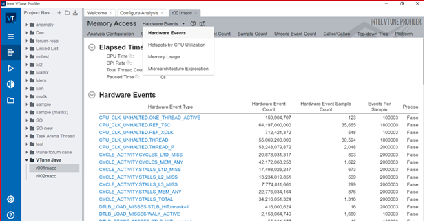 Solved: Measuring cache misses using VTune - Intel Community