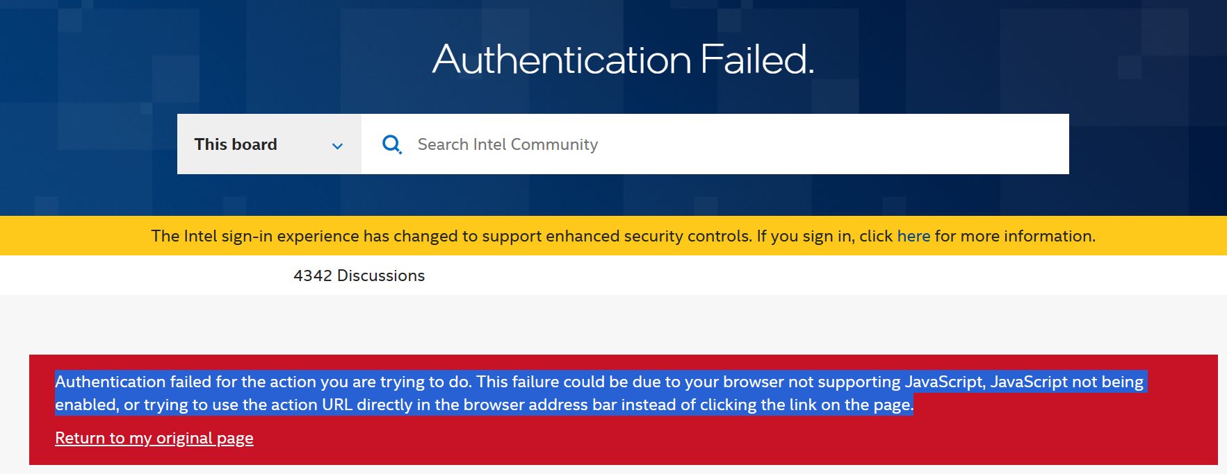Thanks for your help. Re:Diego_INTEL mentioned you in Intel Communities - Intel Community