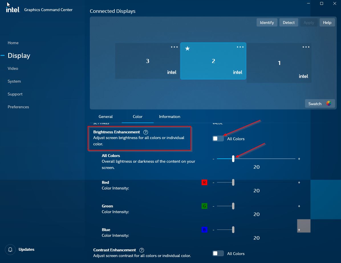 Washed-out or faded colours on Intel Iris Xe Graphics - Intel Community