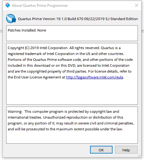 Please help: Operation Failed when programming FPGA using .pof file - Intel Community