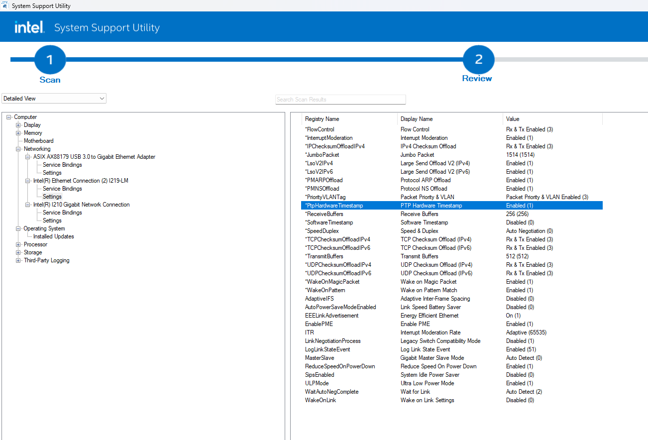 Hardware Timestamp on windows - Intel Community