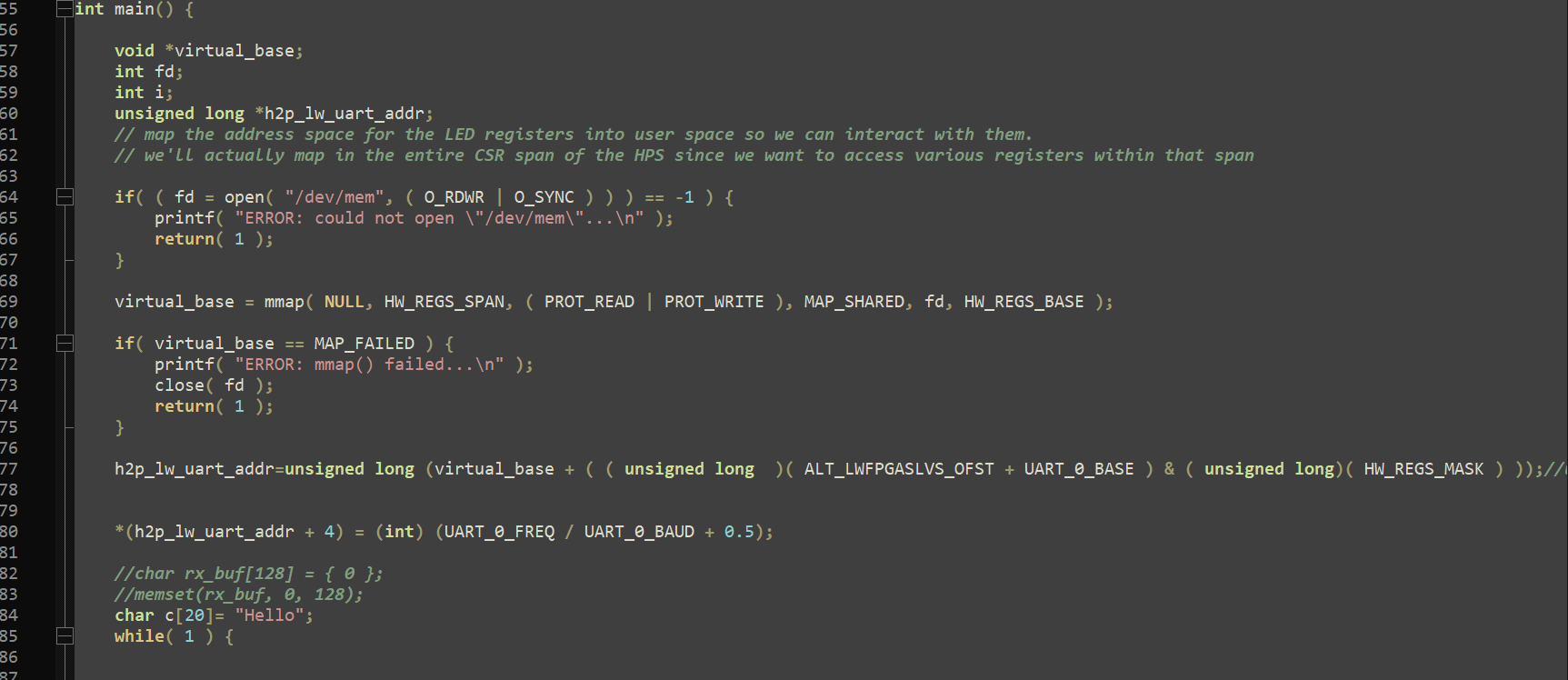 Solved: De10 standard connects to esp8266 via uart communication by IP uart (rs-232 serial port ...