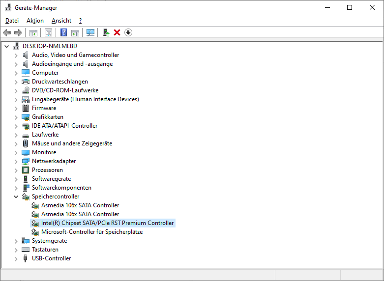 Rapid Storage (IRST) Doesn't Show Notification On Error - Intel Community