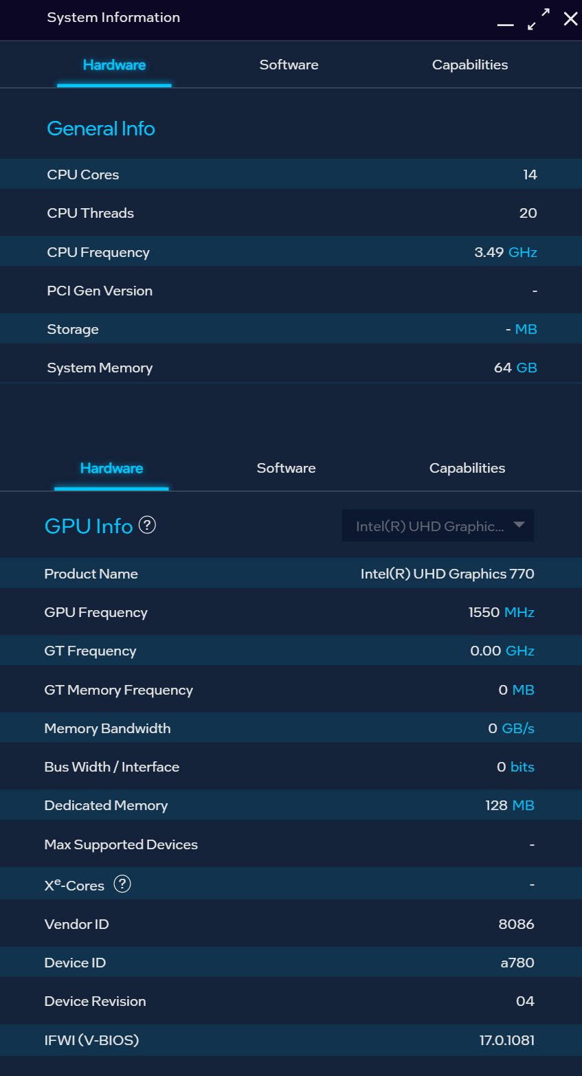 Device not started in windows device manager - Intel Community