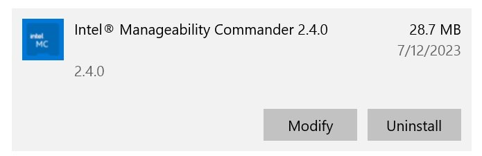 TLS connection error when using Intel Manageability Commander - Intel ...