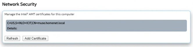 TLS connection error when using Intel Manageability Commander - Intel Community