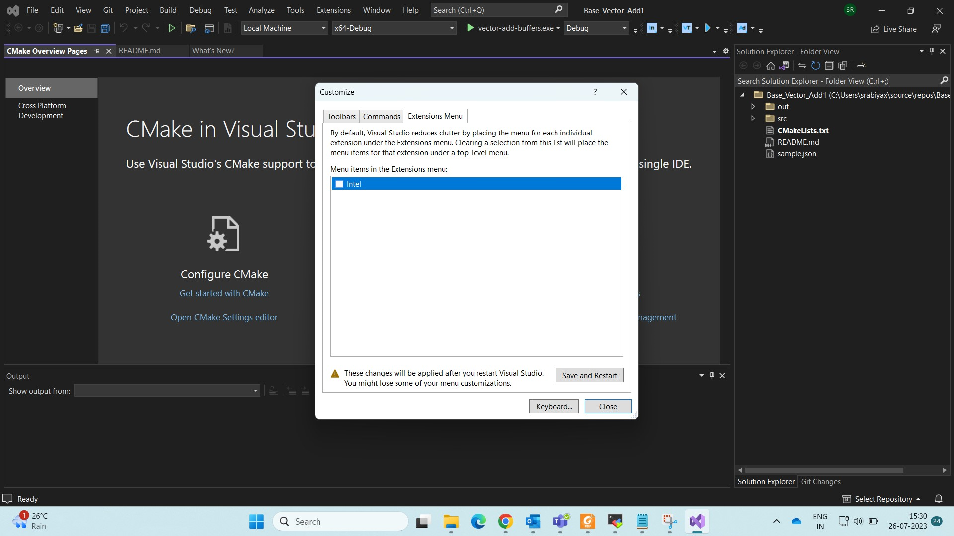 The samples feed is empty - Intel Community