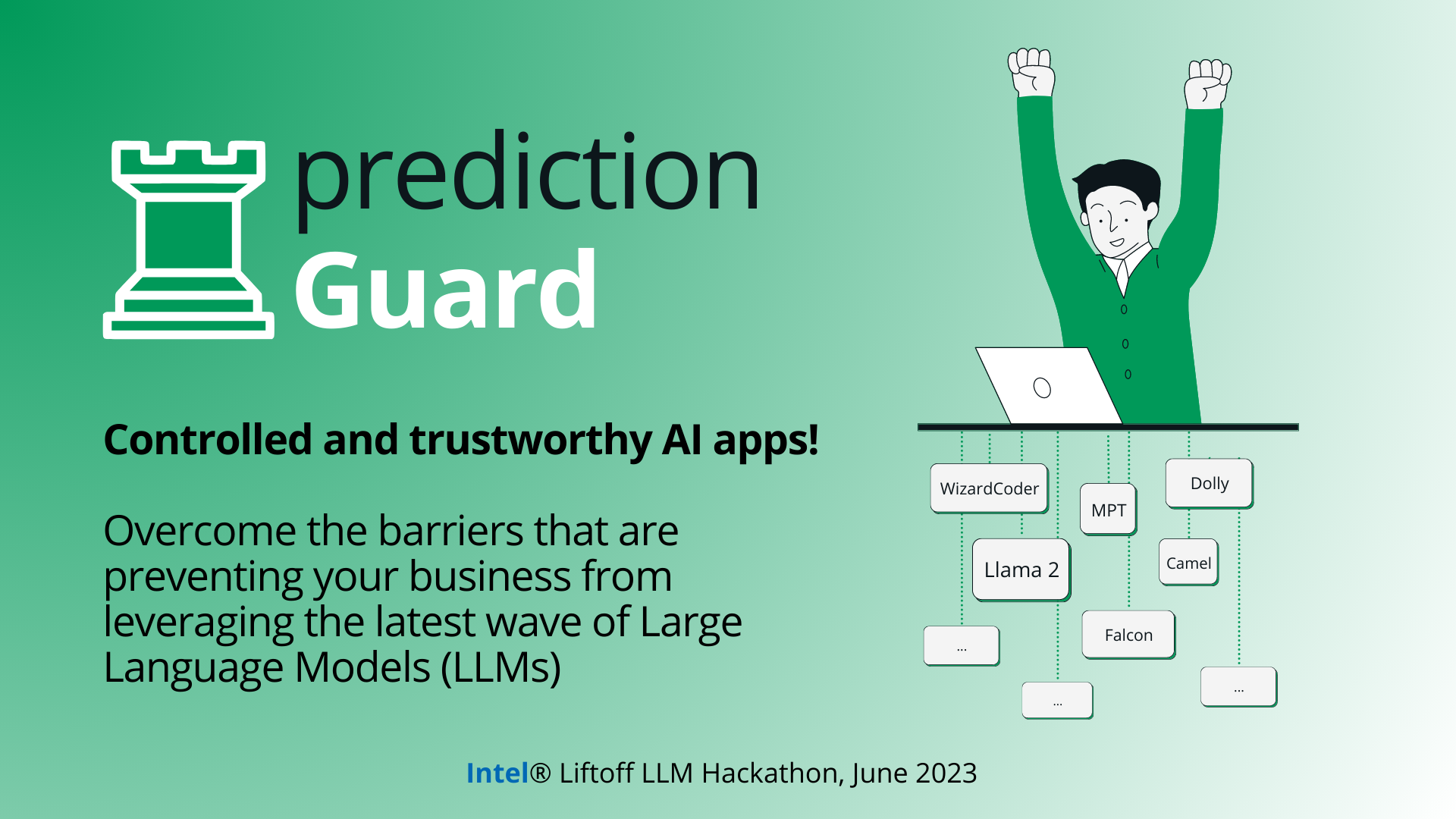 Derisking LLMs for Enterprise: Prediction Guard Enters Intel® Liftoff’s Hackathon for AI ...