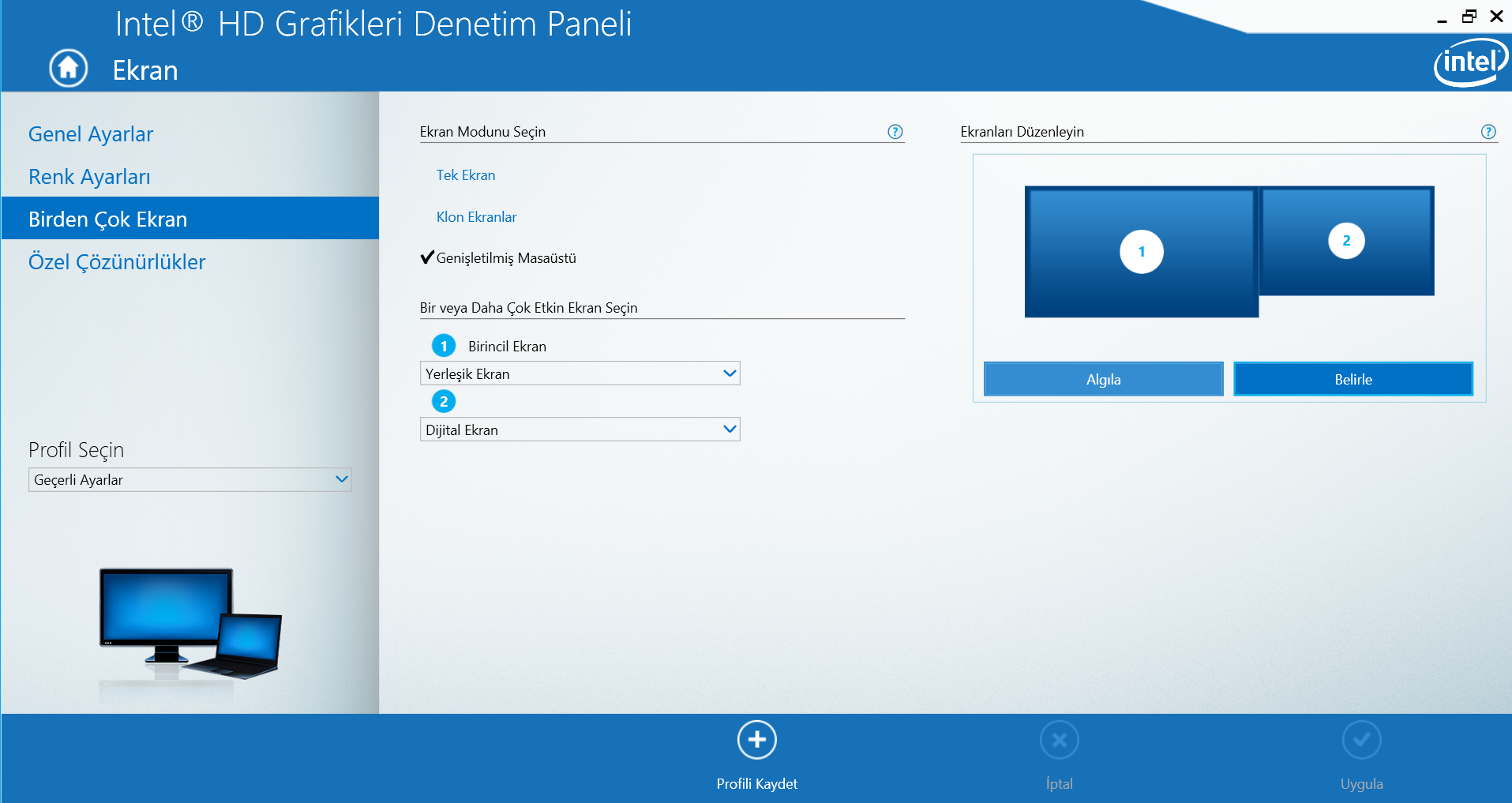 Second monitor connection problem (software related problem) - Intel Community