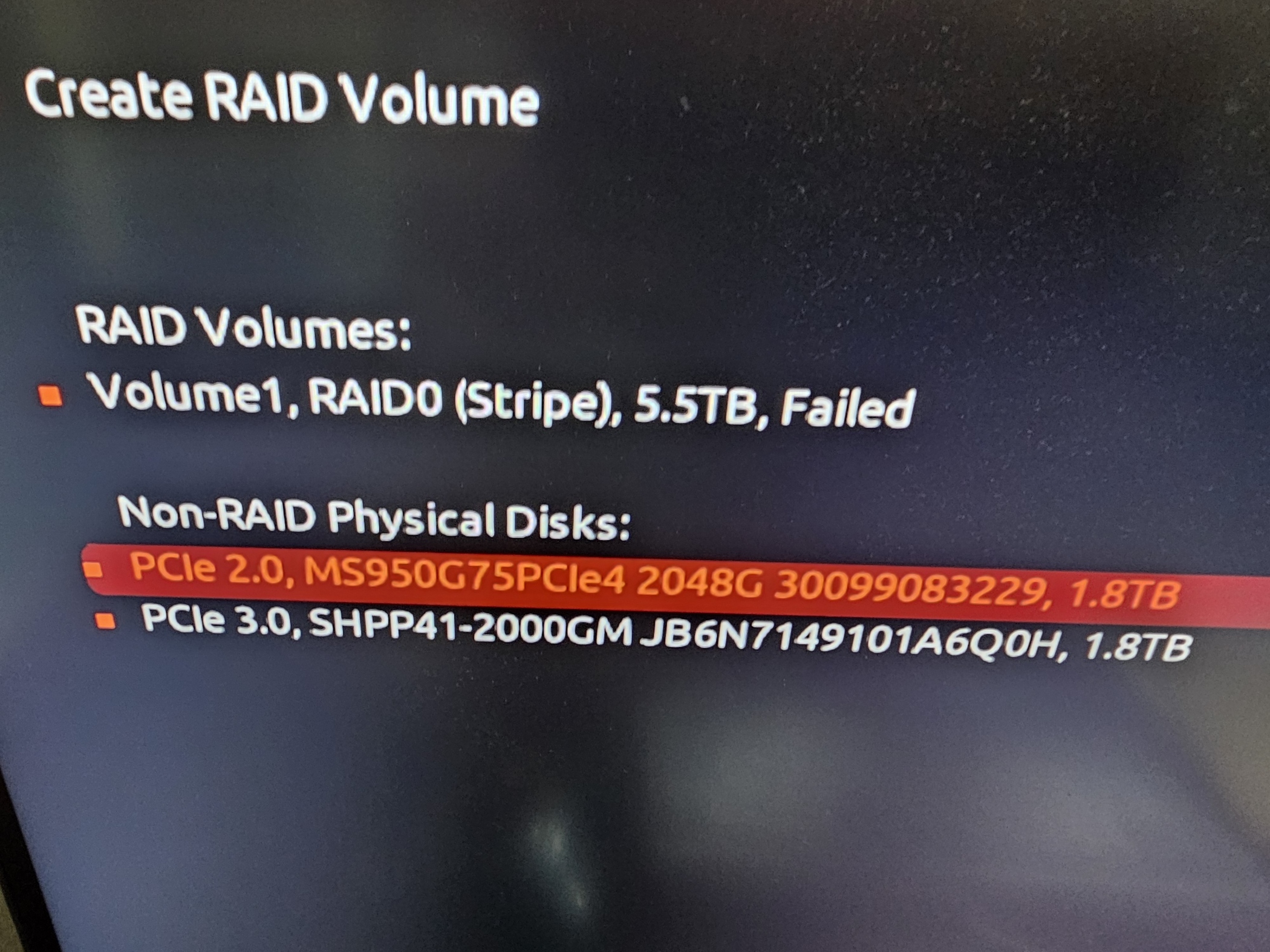 Z790 bios Update kills intel RST raid - Intel Community