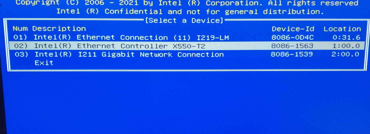 Solved: Just need one port of X550-AT2, how to disable/hide the other ...