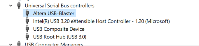 Altera USB Blaster (usb-0) - Intel Community