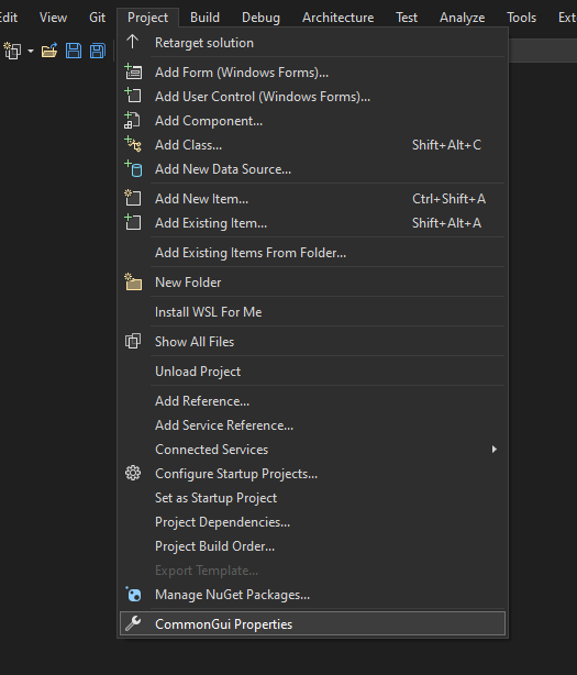 Solved: Visual Studio 2022 crash when opening C# project properties - Intel Community