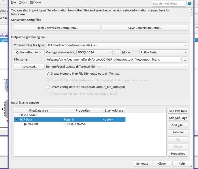 Multiple Sof Fpga Configuration Files Stored In Single Flash Intel Community