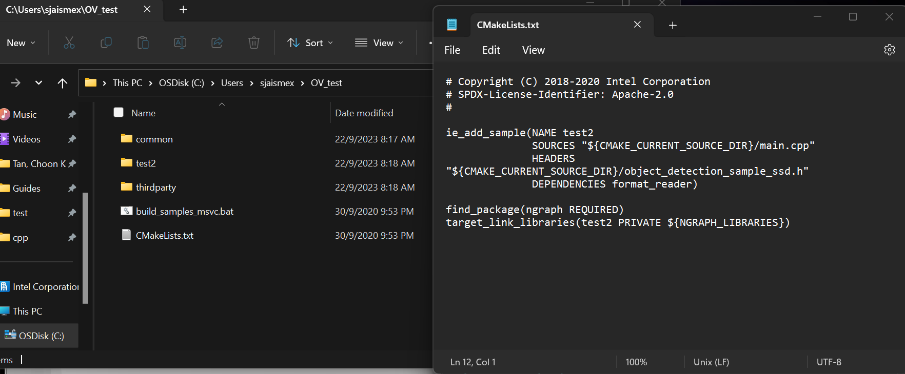 Build Error On Lnk2001 Intel Community 