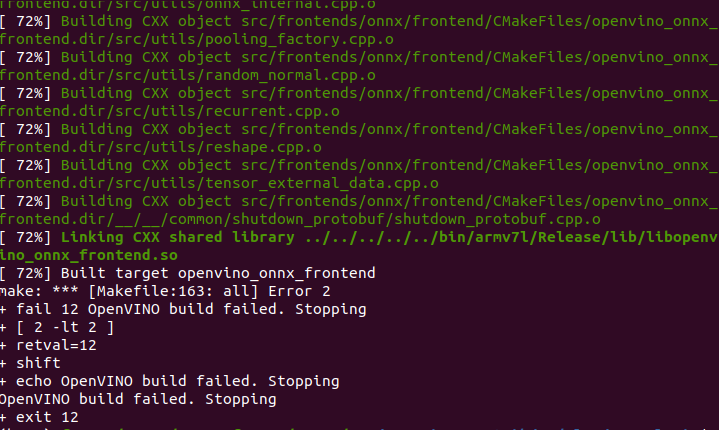 Installing openvino raspberry pi 4 - Intel Community