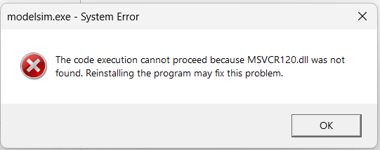 Modelsim - FPGA Starter Edition - Intel Community