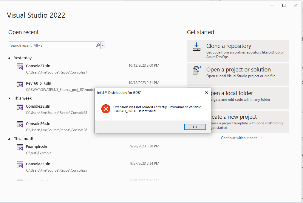 Solved: 'ONEAPI_ROOT' is not valid - Intel Community