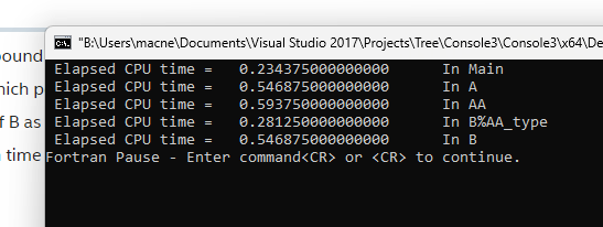 Runtime overhead of using CLASS and TYPE-BOUND PROCEDURE - Page 2 ...
