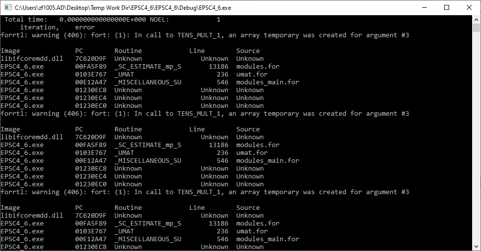 Solved: Re: "Run-Time Check Failure #2 - Stack around the variable '$io ...