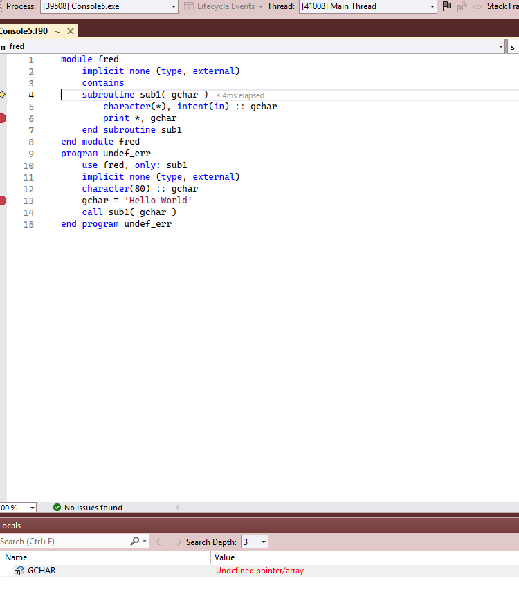 IFX 2024.0.0 integration problem for debug - Intel Community
