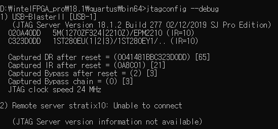 JTAG connection Issues with Intel FPGA Development Environment - Intel ...