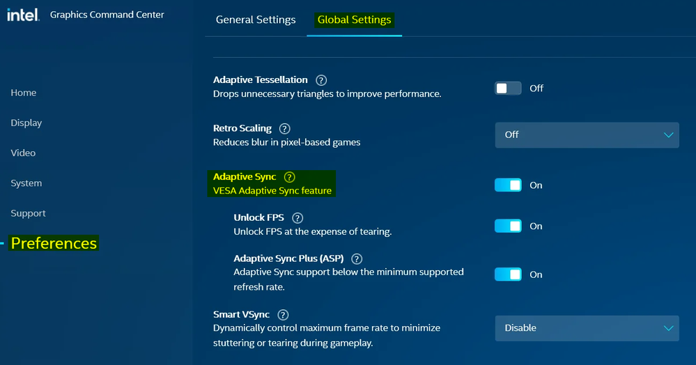 Multiple VRR switch - Intel Community